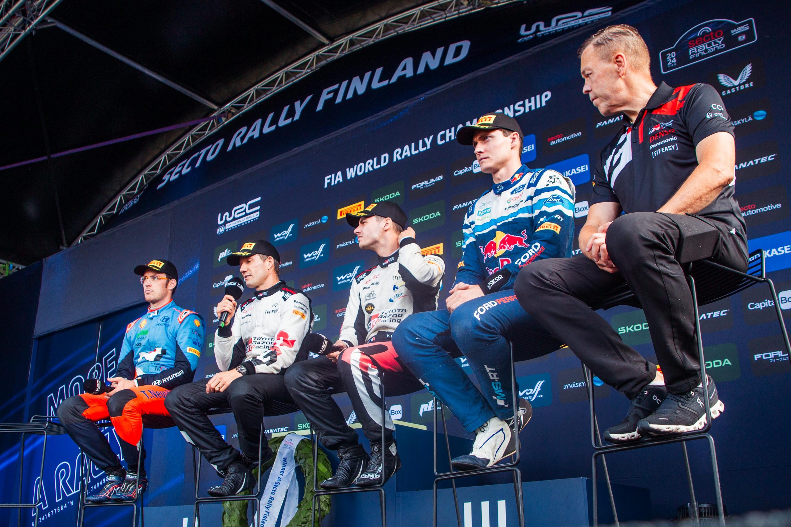 Secto Rally Finland 2024 – Podium Paviljonki – Secto Rally Finland